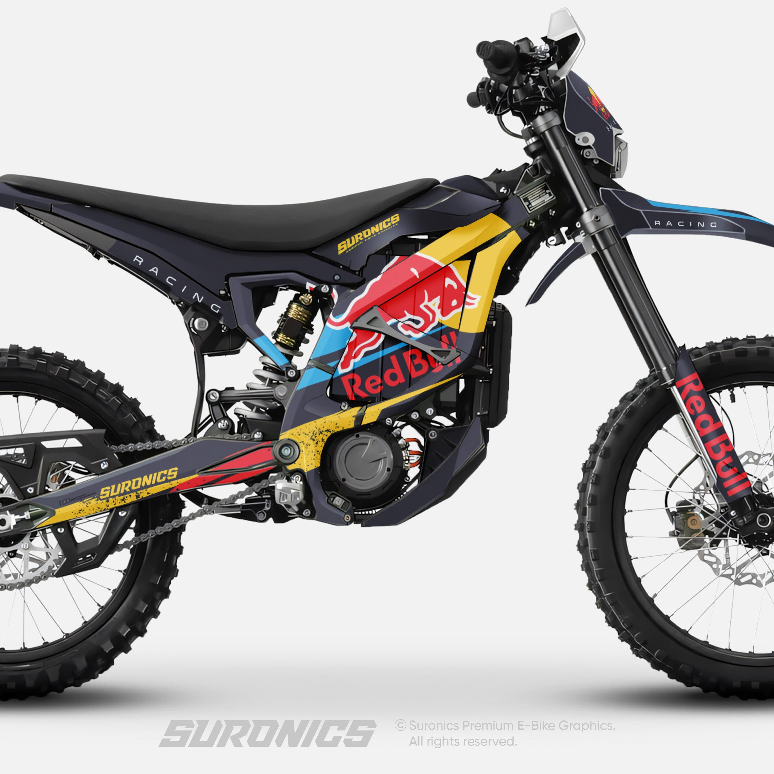 ORIGINAL BULL BLUE Surron Ultra Bee Graphics kit – Suronics